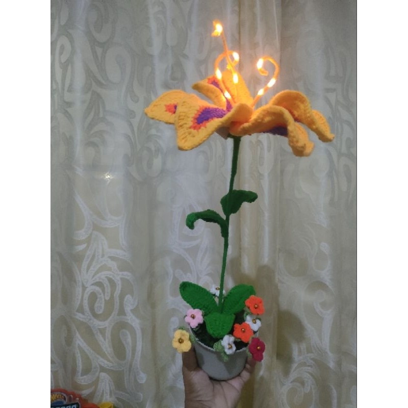 tangled sundrop flower (finished product) | Shopee Malaysia