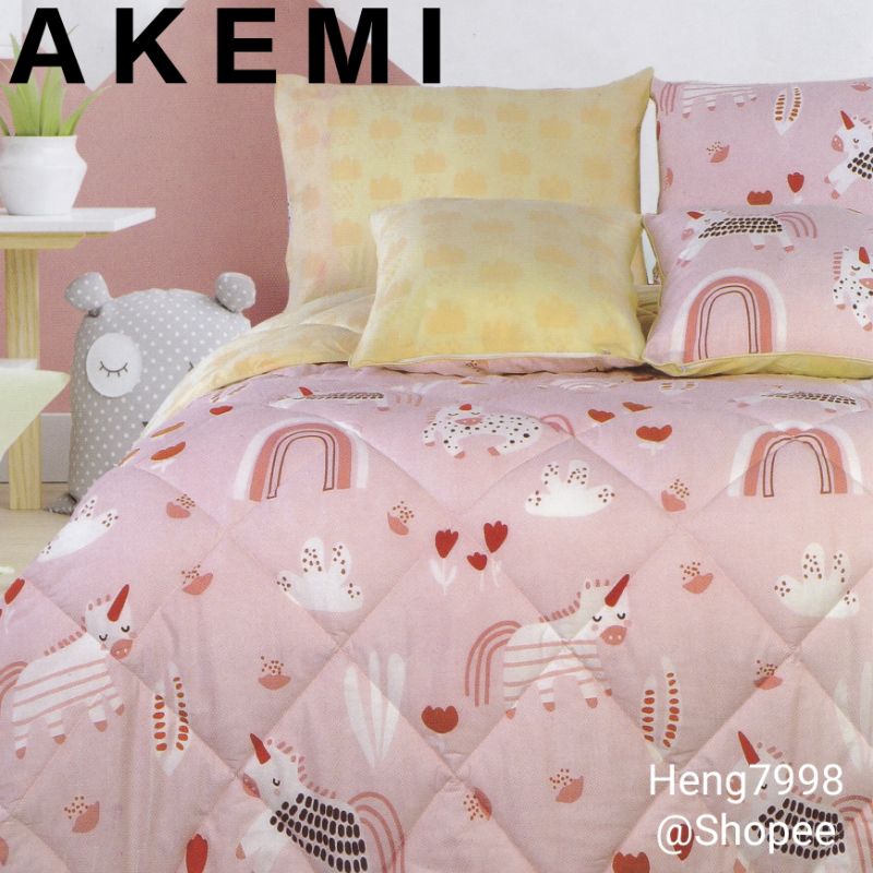 AKEMI Cotton Essentials Jovial Kids Comforter Set 650TC (Super Single ...