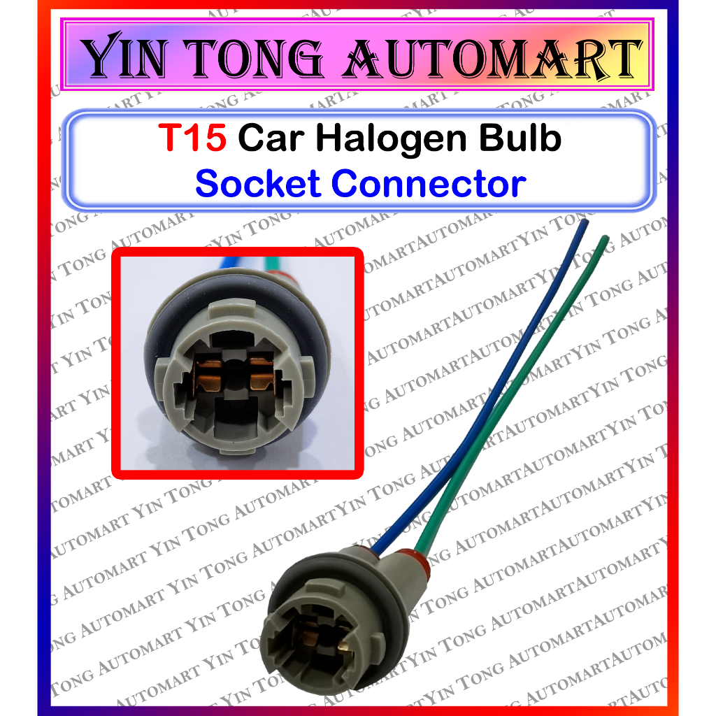 T15/921 Car Halogen Bulb Socket Connector - 2 Pieces | Shopee Malaysia