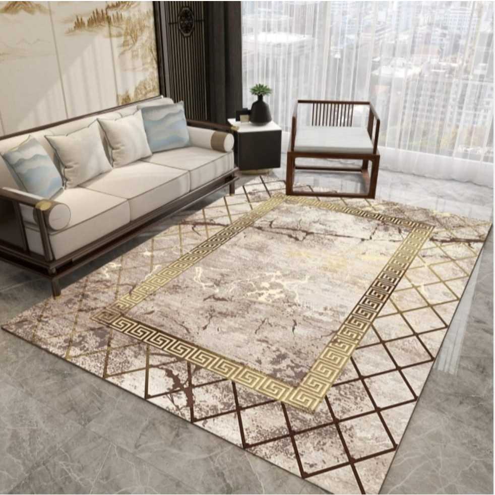 120X180 CM 3D Karpet Gulung Heritage Crystal Velvet Carpet Rug Floor ...