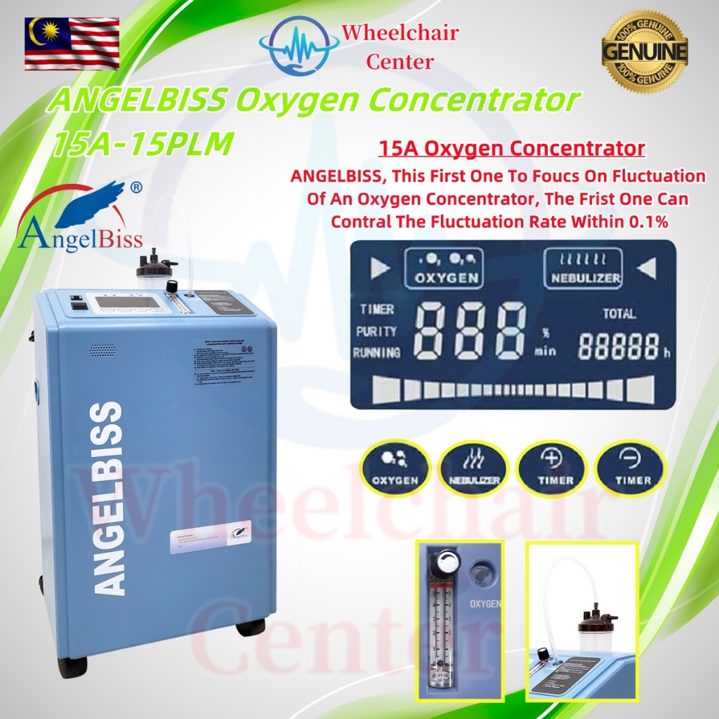 Angelbiss Oxygen Concentrator 15A - 15LPM | Shopee Malaysia
