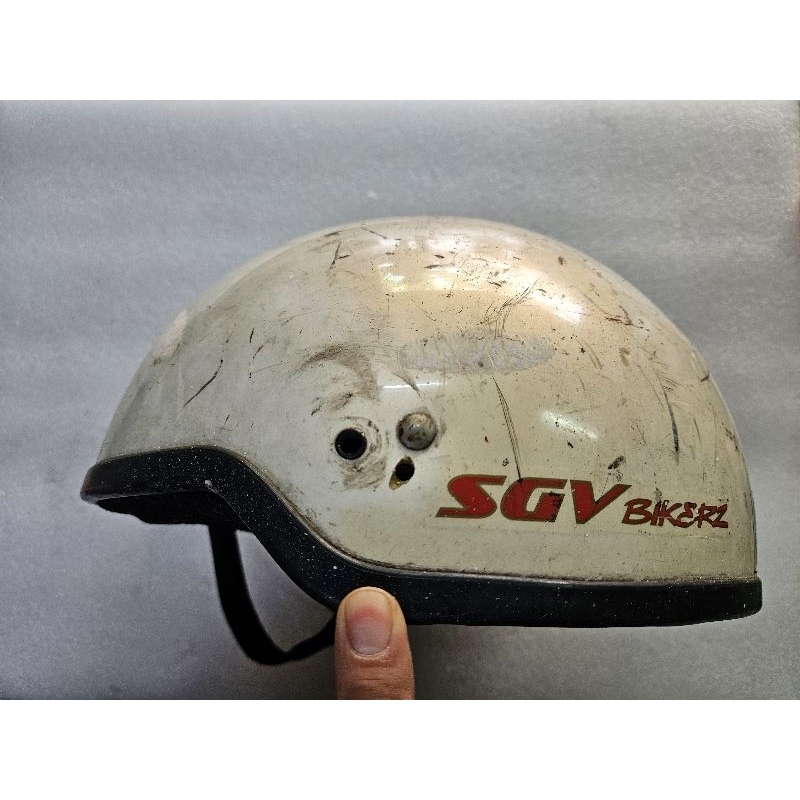 SECOND HAND 100%ORIGINAL SGV BIKERZ HELMET STENG (ADA CALAR STOCK ...
