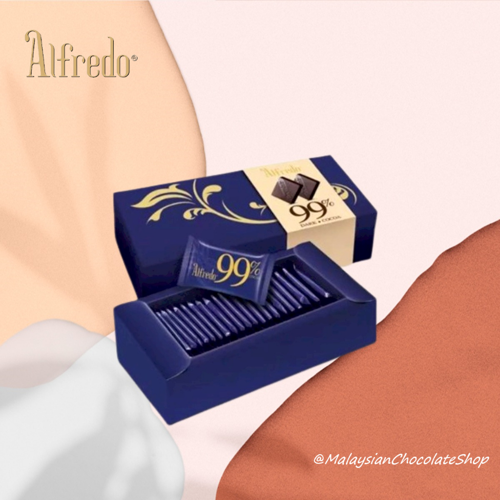 [READY STOCK]Alfredo 99% Cocoa Dark Chocolate 100g | Shopee Malaysia
