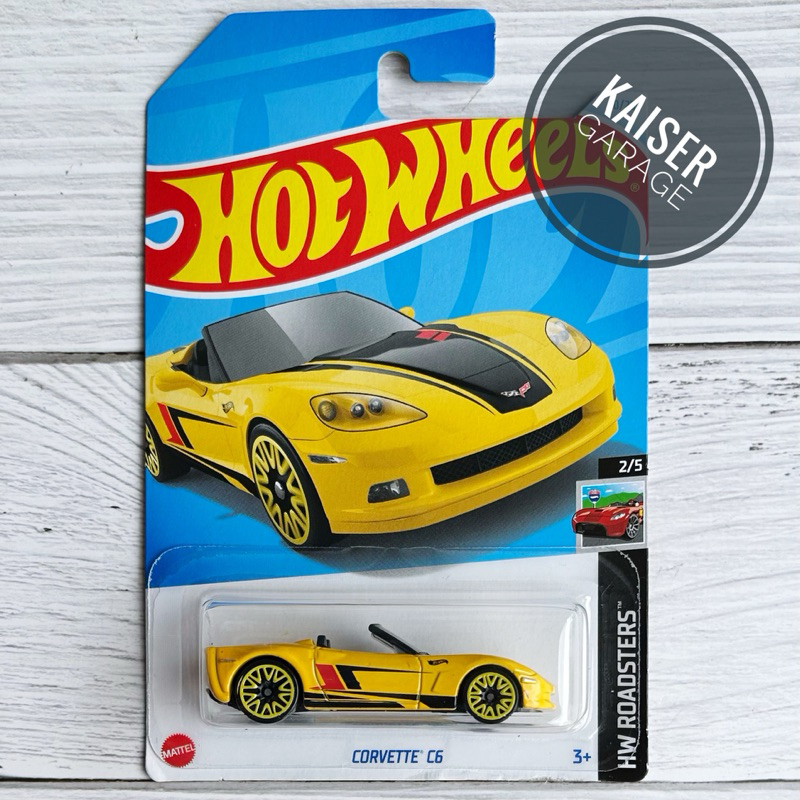 Hot Wheels : Corvette C6 (Yellow) | Shopee Malaysia