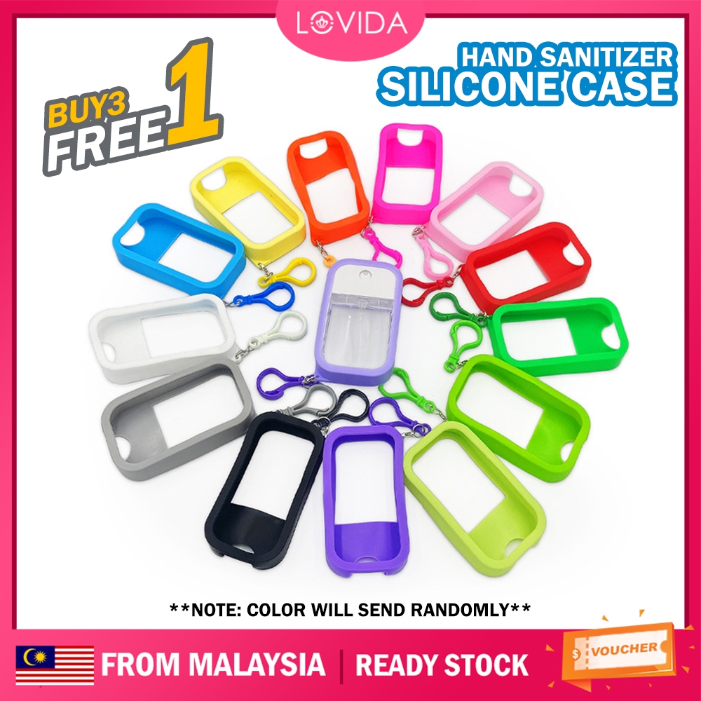 LOVIDA Buy 3 FREE 1 Pocket Hand Sanitizer Cover Sanitizer Case Holder ...