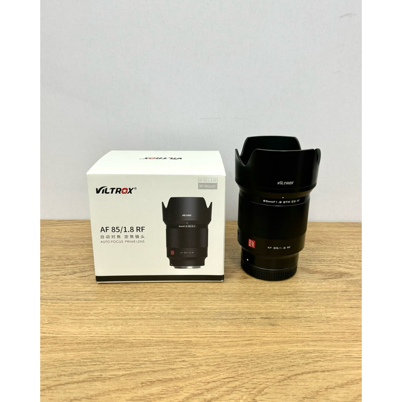 VILTROX AF 85MM F1.8 RF LENS FOR CANON RF MOUNT (99.9% NEW) | Shopee ...