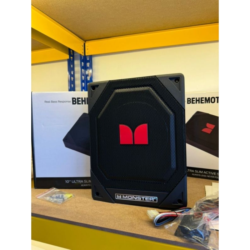 Monster Car Audio Kong-80 Active Underseat Subwoofer 1000 Watts ...