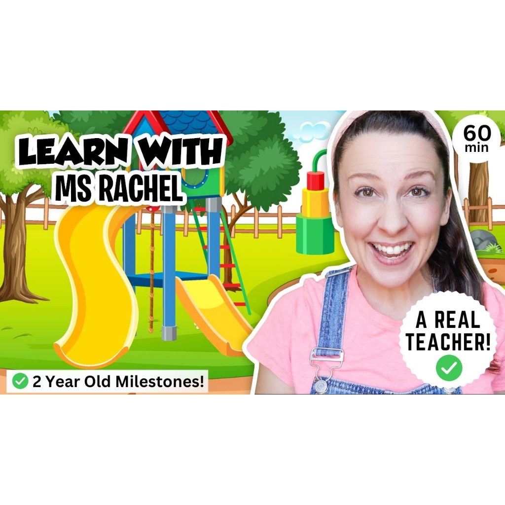 Toddler Learning Video with Ms Rachel 2 Year Old Milestones, Speech & Social Skills for Toddlers ...