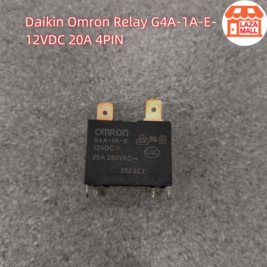 4PIN . Daikin Omron Relay G4A-1A-E-12VDC 20A/250VAC~/air-condtioner ...