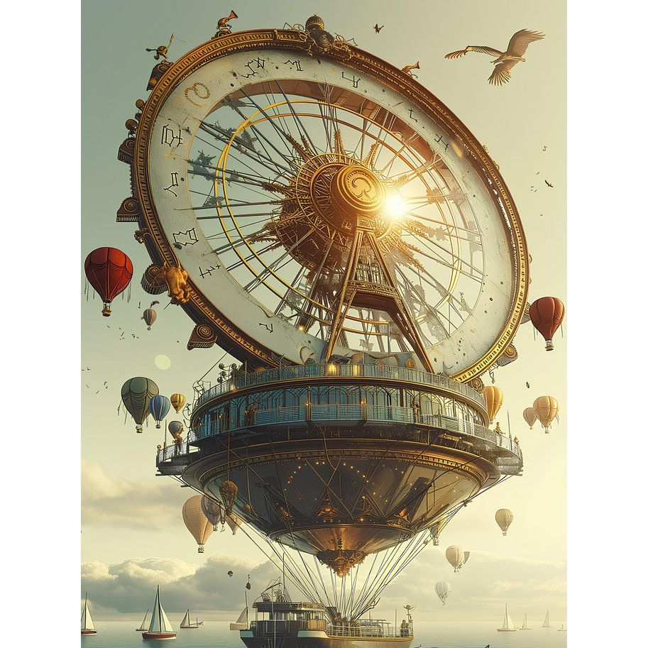 XL/L Canvas Art/Tarot Card - The Wheel of Fortune | Shopee Malaysia