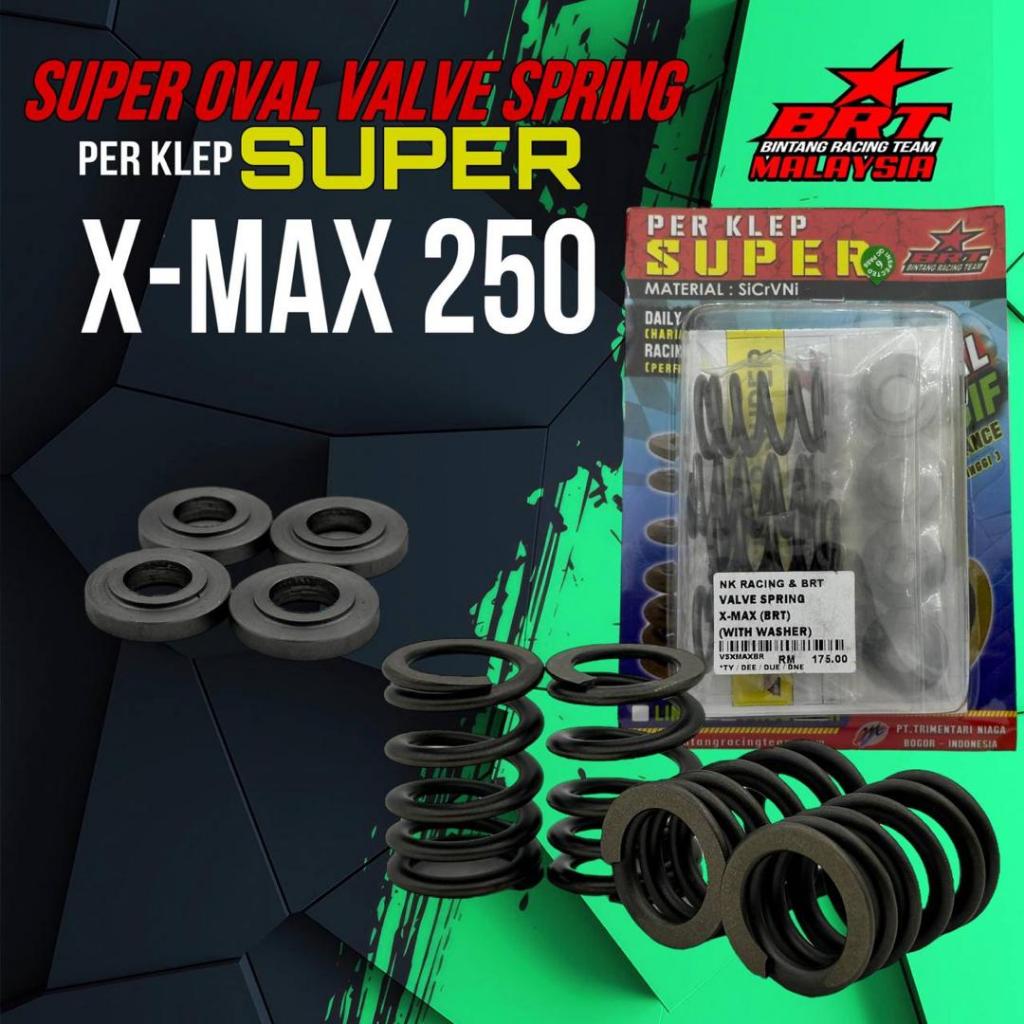 XMAX 250 / XMAX250 BRT RACING OVAL VALVE SPRING SET | Shopee Malaysia