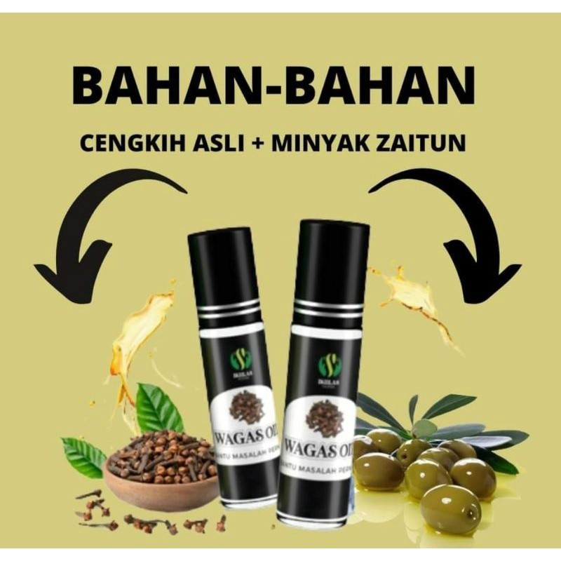 IKHLAS Minyak Aromaterapi Cengkih Wagas Oil Cengkih 7ml | Original ...