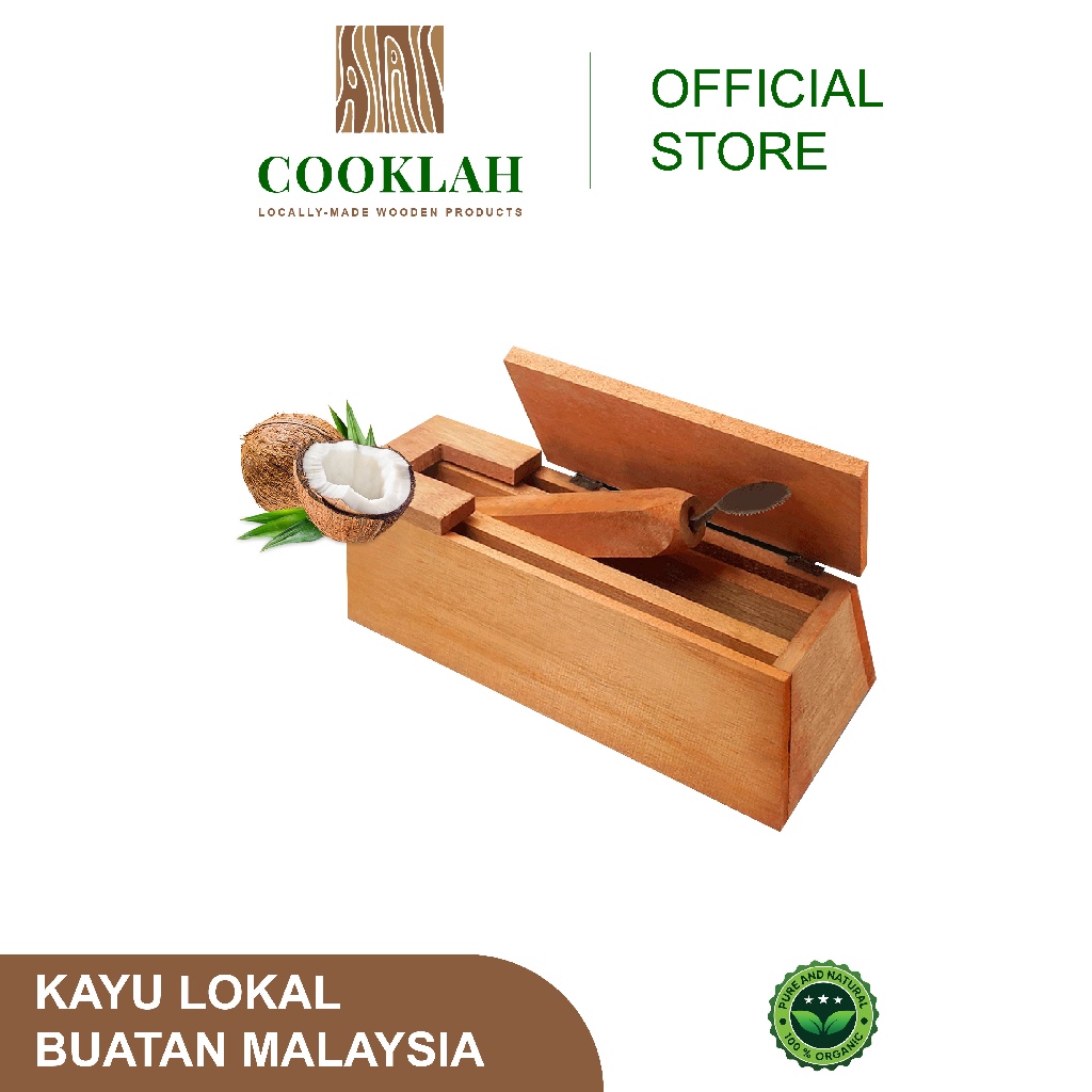 CookLah Local Coconut Grater Chair /Coconut Shaver/Dapur Kelapa Parut ...