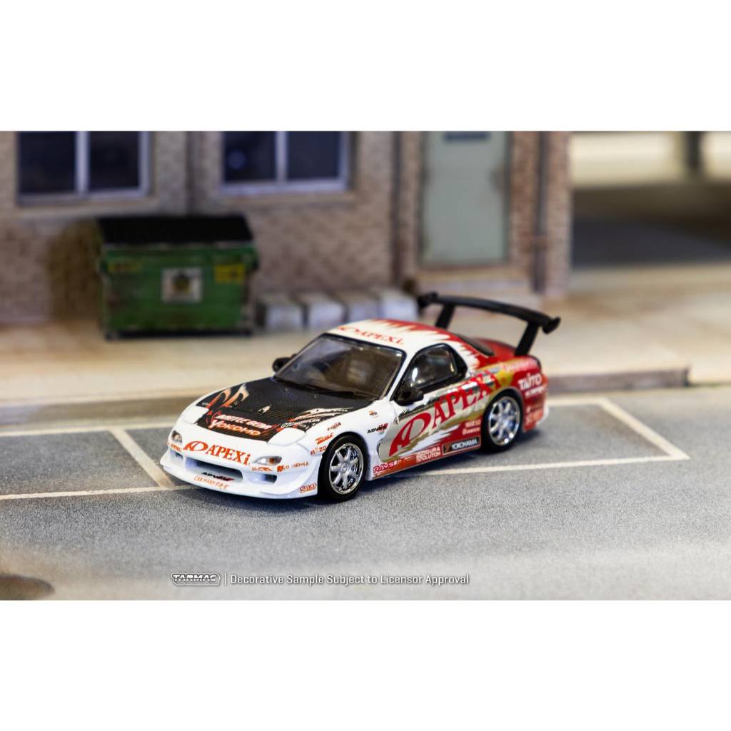 Tarmac Works Global64 Vertex A'Pexi Stage FD RX-7 (1/64 Diecast ...