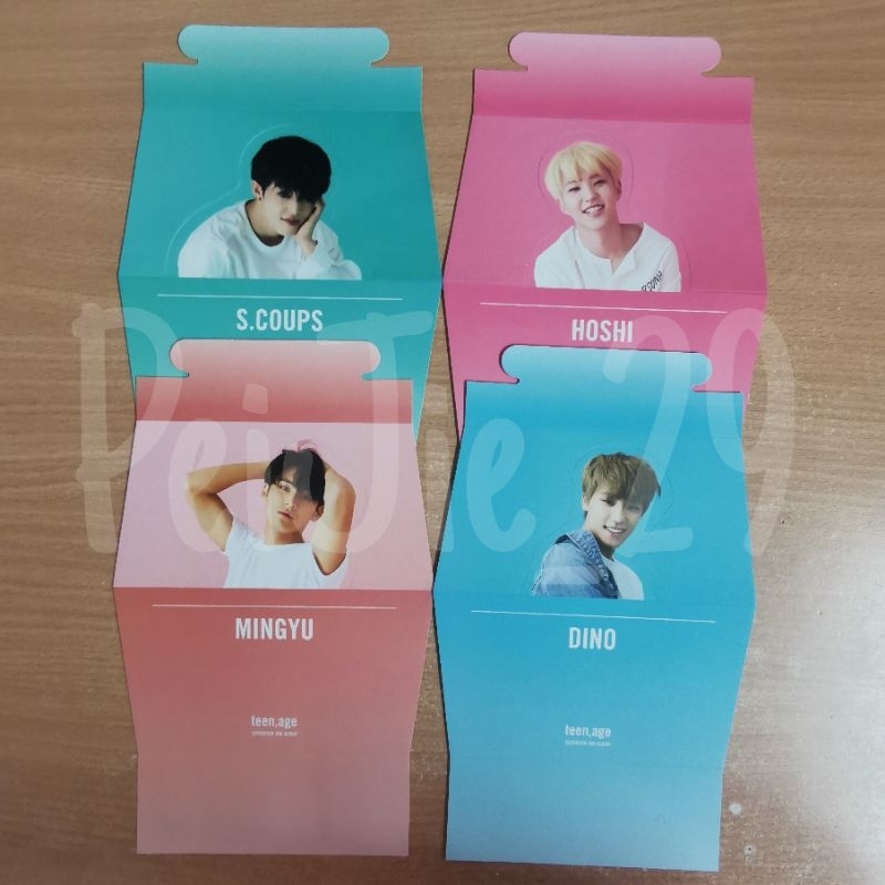 [Ready Stock] SEVENTEEN Teen, Age Portrait Desktop Stand | Shopee Malaysia