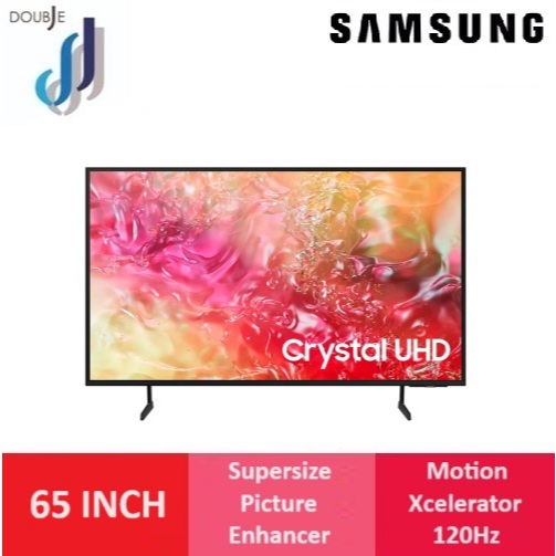Samsung 65" DU7000 4K UHD Smart AI TV (2024) | UA65DU7000KXXM | Shopee Malaysia