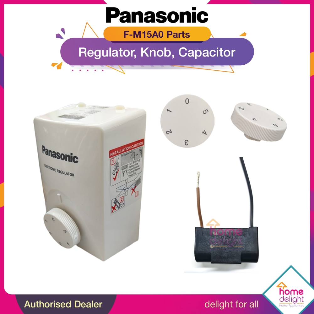Panasonic Ceiling Fan Regulator Capacitor Fan Blade Knob For F-M15A0 ...