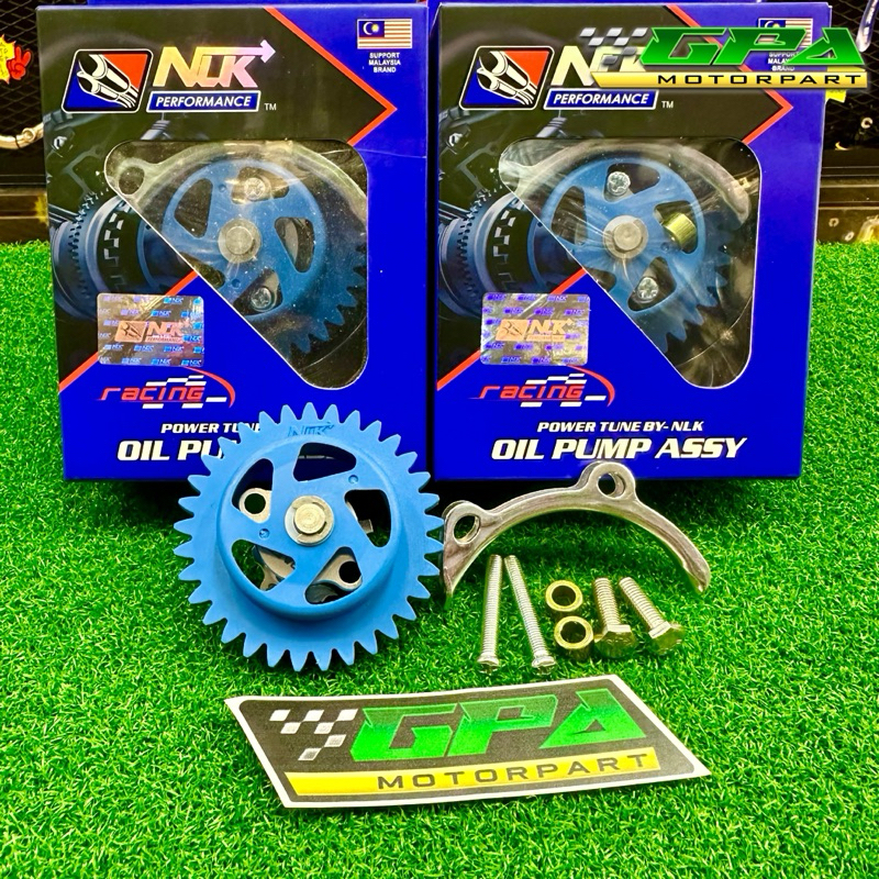 NLK PERFORMANCE SUPER FLOW RACING OIL PUMP 26MM GEAR 33T CNC Y15ZR ...