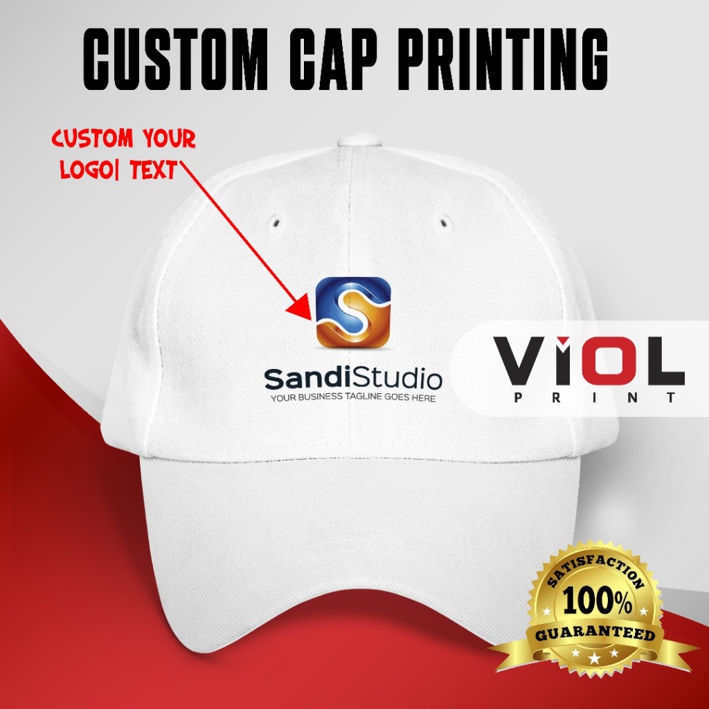 Custom Cap | High Quality Cap | Logo Design Cotton Cap | Custom Logo ...