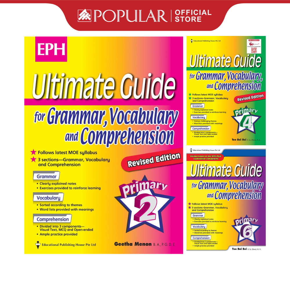 EPH(S) Primary 1- 6 Ultimate Guide for Grammar, Vocabulary and ...