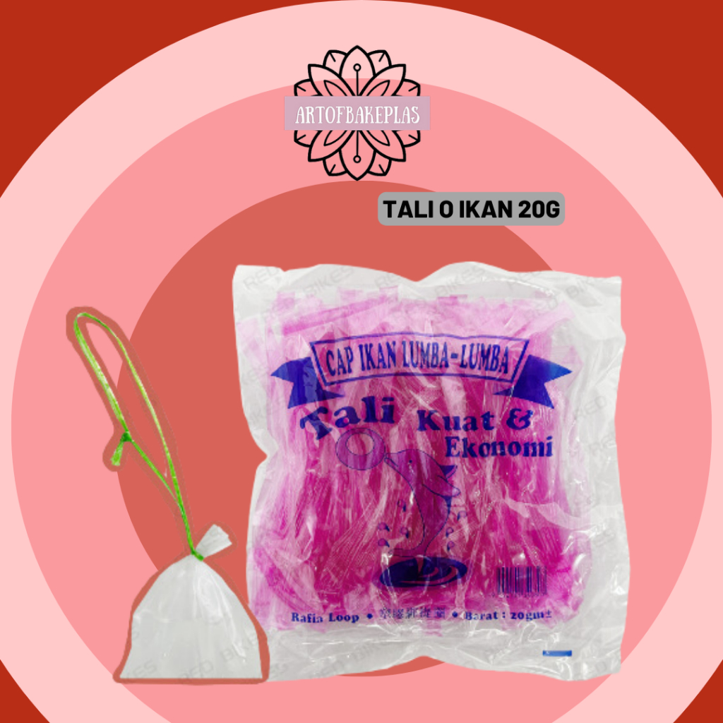 Tali Air 20G / Tali Ikat Tepi / Tali Ikat Air / Tali Rafia Plastik Air ...