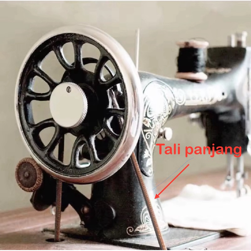 Tali Panjang ( ADA CAKOK) Mesin Pijak Kaki / Belting For Vintage ...