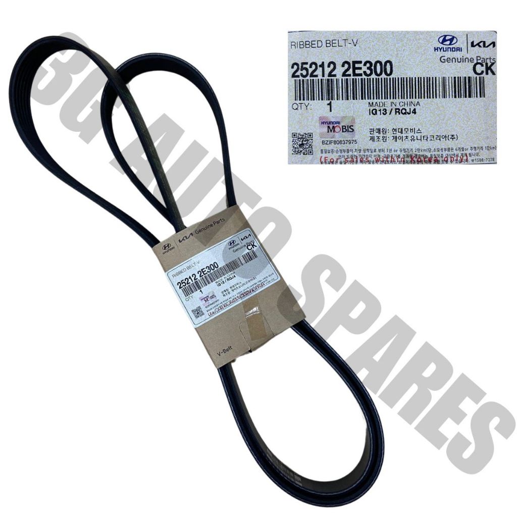 FAN BELT (6PK1780) GENUINE PART (ORIGINAL) [25212-2E300] KIA OPTIMA K5 ...