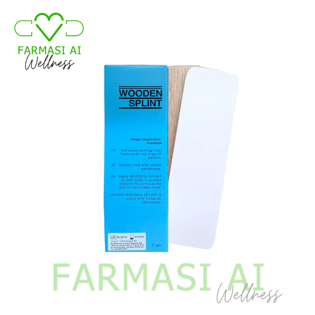 Medishield Wooden Splint (2 pcs) (Exp Date:10/2028) | Shopee Malaysia