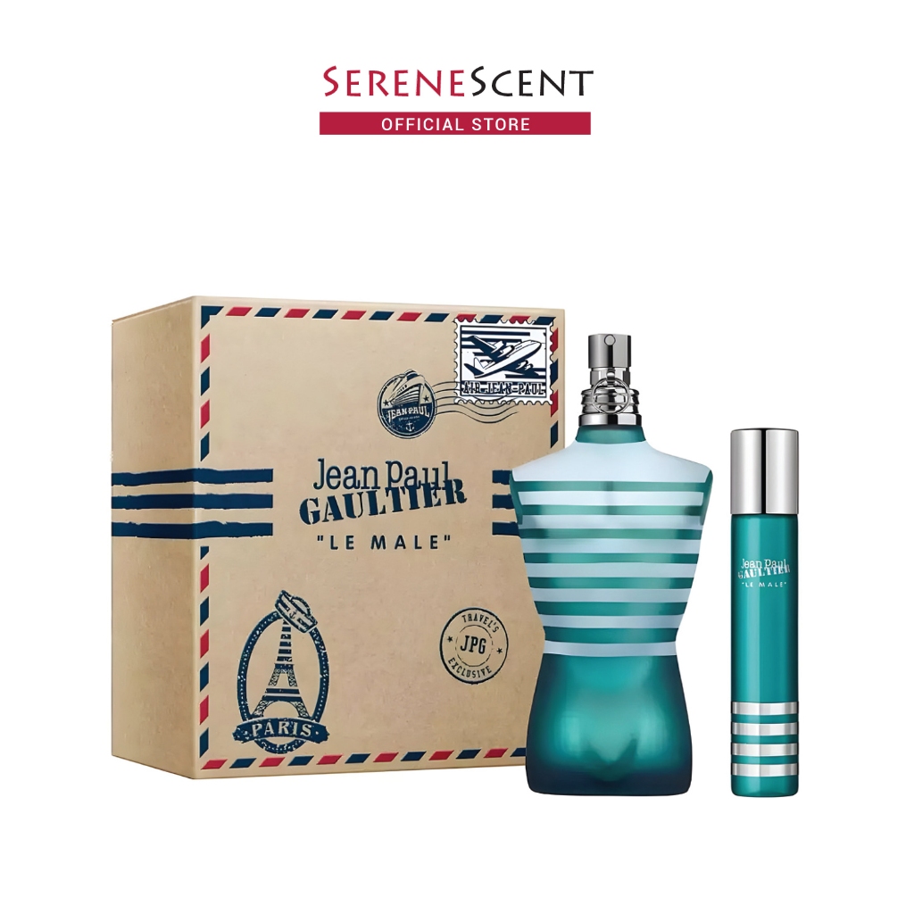 JPG Le Male EDT Set 125ml + 20ml | Shopee Malaysia