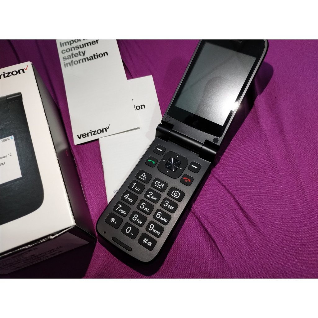 Unlocked Orbic Journey V Verizon Semi Feature Android Flip Phone ...