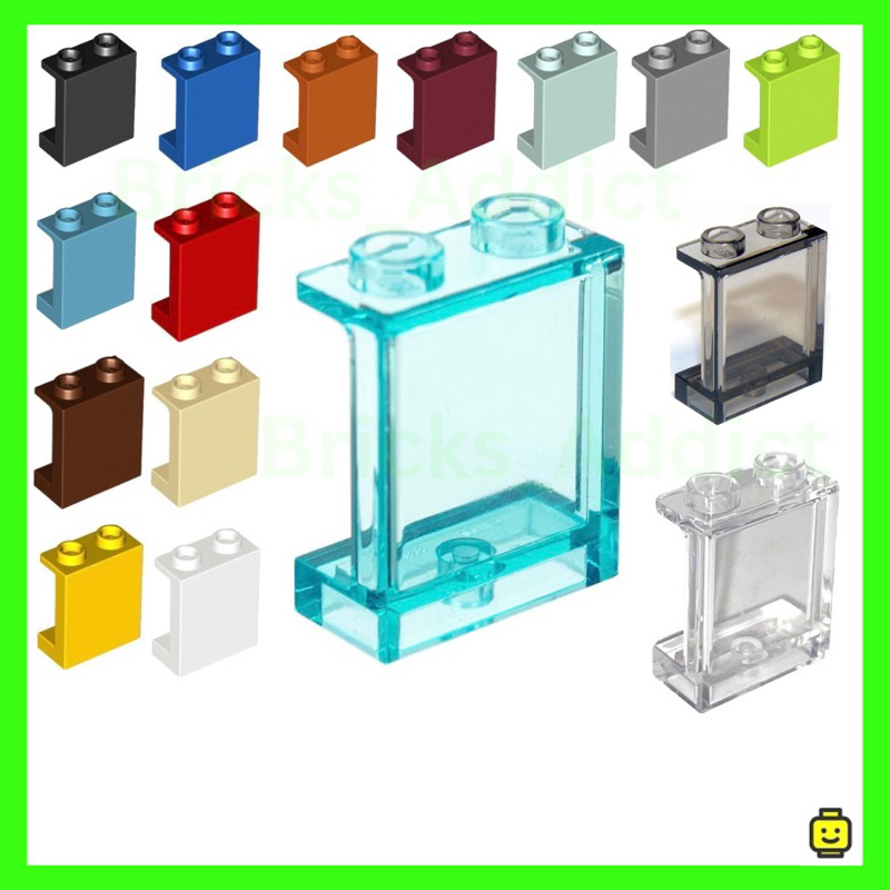 [Genuine Lego Parts] 87552 Panel 1x2x2 with Side Supports-Hollow Studs ...