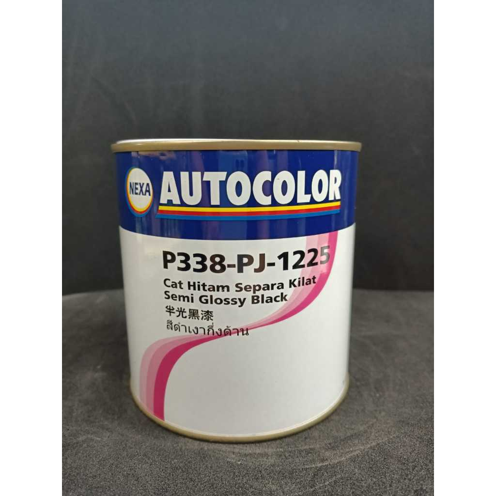 Nexa Autocolor Semi Glossy Black Paint / Cat Hitam Separa Kilat P338-PJ ...