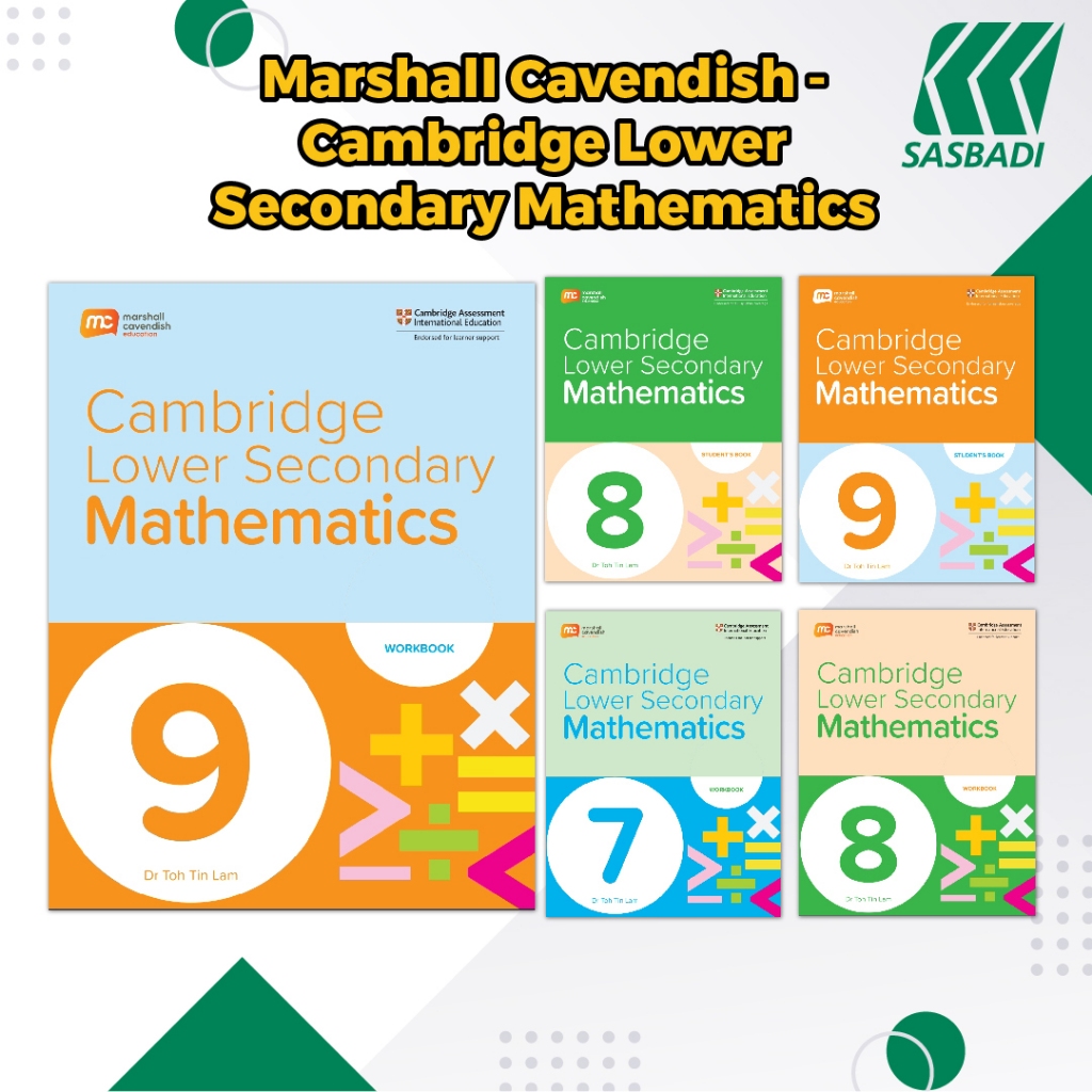 Marshall Cavendish - Cambridge Lower Secondary Mathematics | Shopee ...