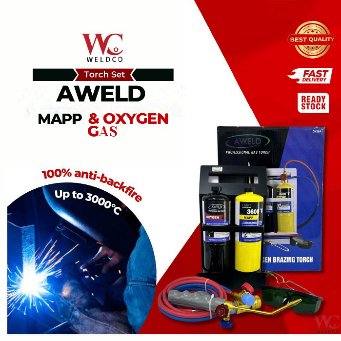 AWELD OXYGEN / MAPP GAS 1.4OZ | Shopee Malaysia