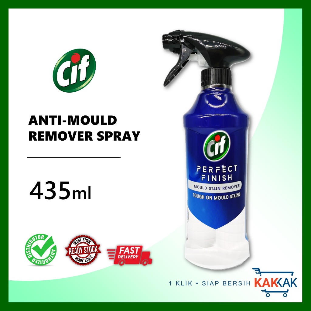 Cif Perfect Finish Semburan Cecair Pembersih Anti-Kulat 435ml - Cif Perfect Finish Anti-Mould ...