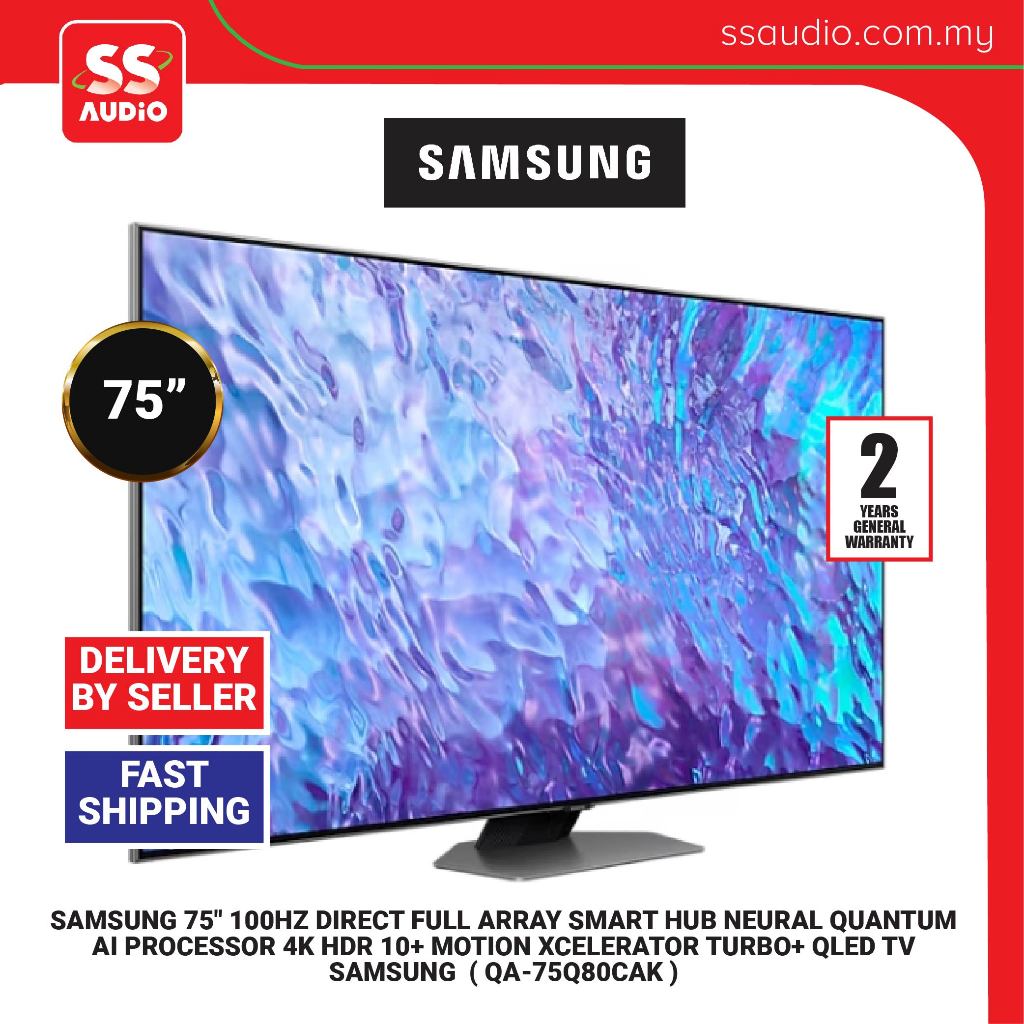 SAMSUNG 75" 100HZ DIRECT FULL ARRAY SMART HUB NEURAL QUANTUM AI ...