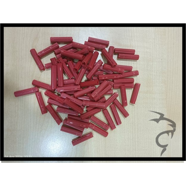 6mm Red PVC Wall Plug (5000 pieces) | Shopee Malaysia
