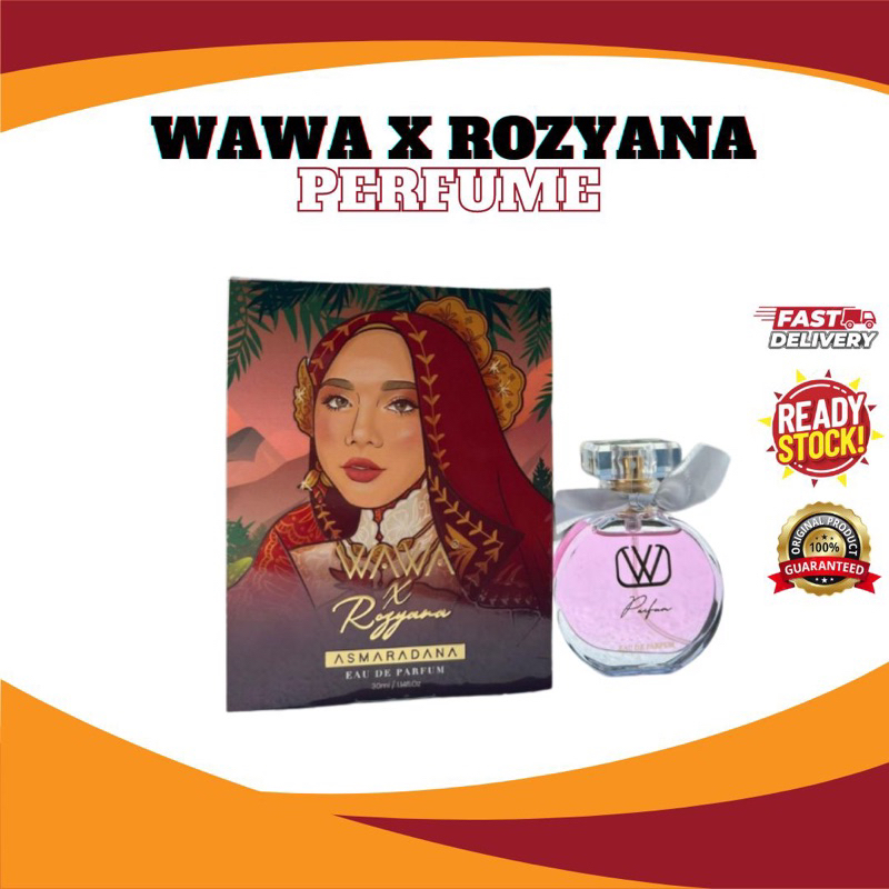 WAWA x ROZYANA ASMARADANA EDP PERFUME 30ML | Shopee Malaysia