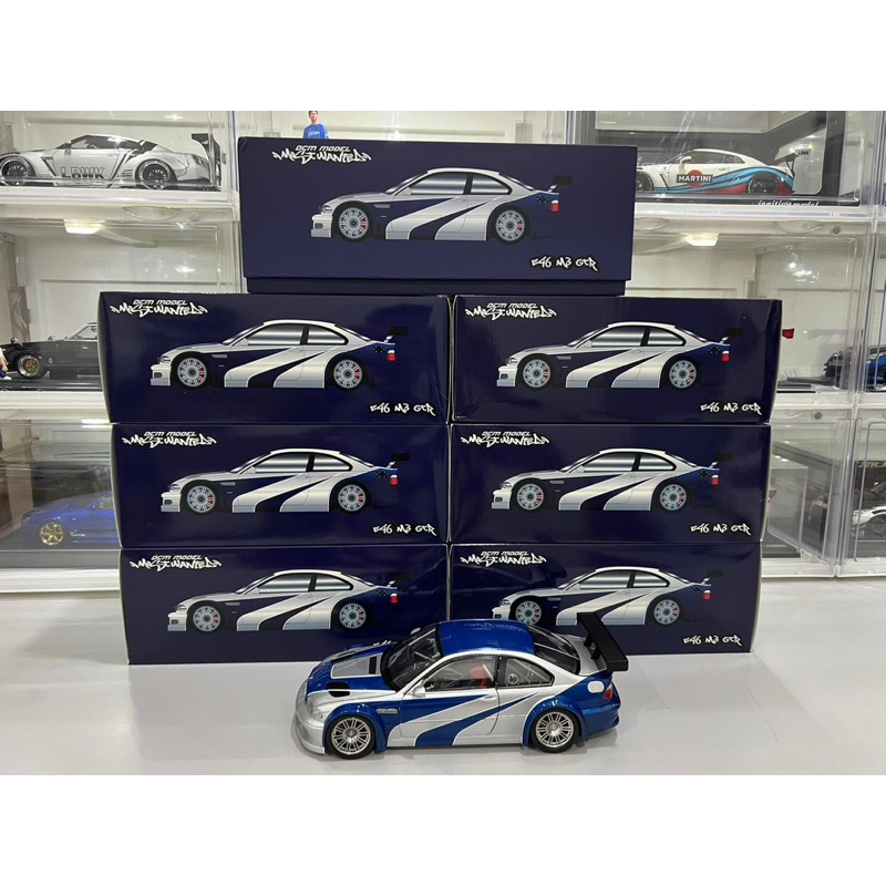 1/18 Scale DCM Models BMW M3 GTR E46 (Most Wanted) | Shopee Malaysia