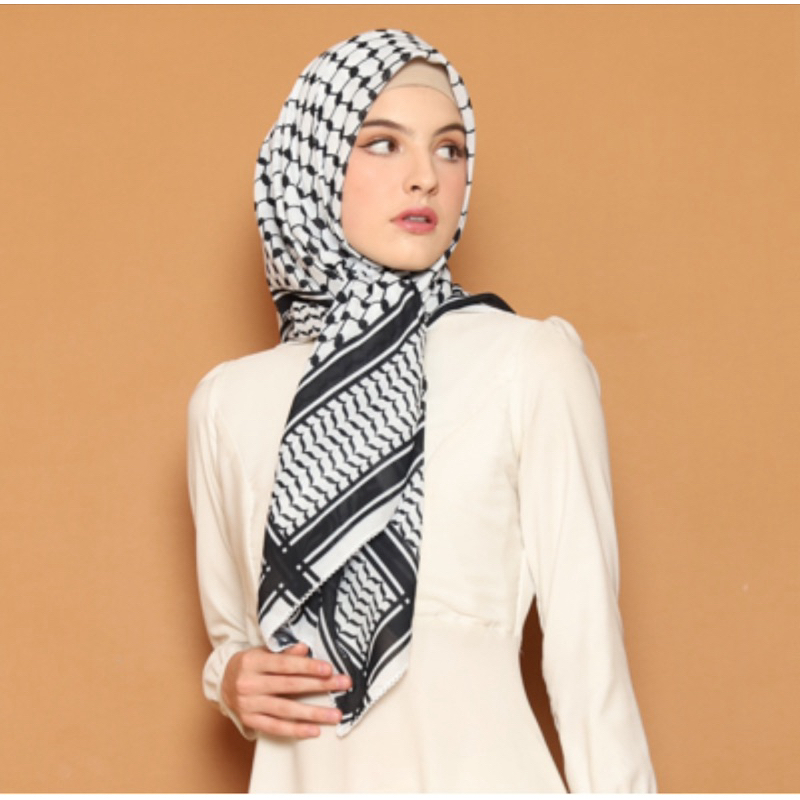 KEFFIYEH HIJAB SOLIDARITY WITH PALESTINE MADE WITH COTTON PREMIUM (Free ...