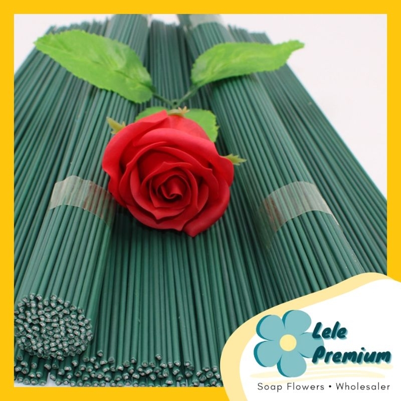 LELE 40cm Flower Stick for Artificial Flower Soap Flower (10pcs，30pcs ...