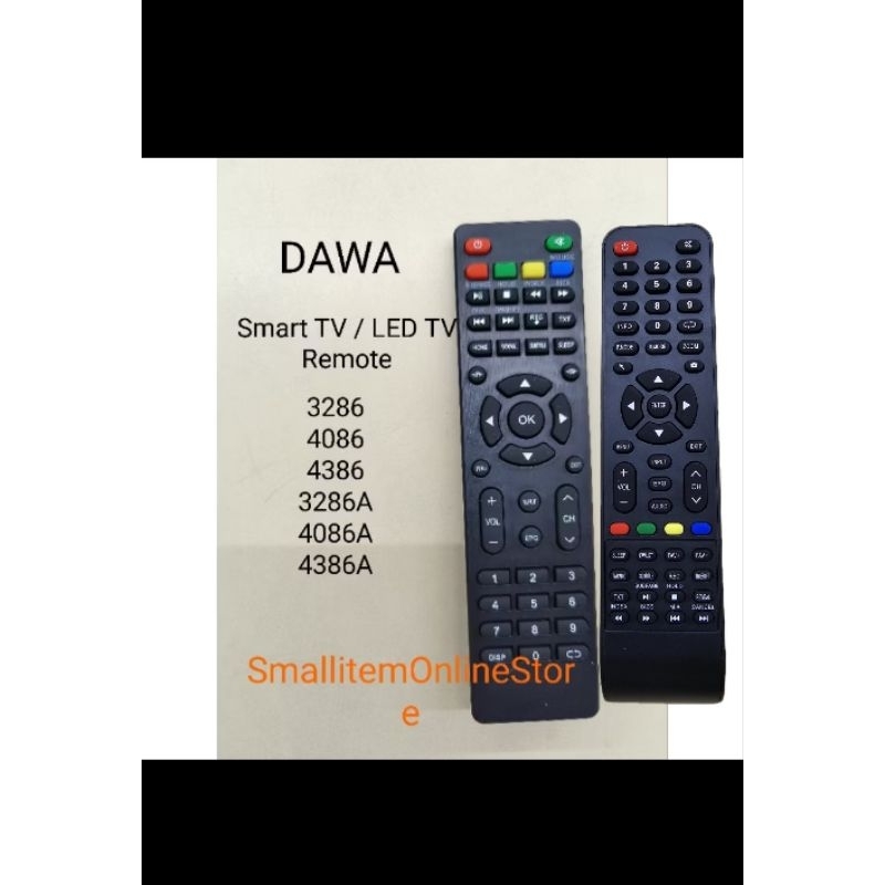 Dawa LED TV Remote Control Smart Led Tv | Shopee Malaysia