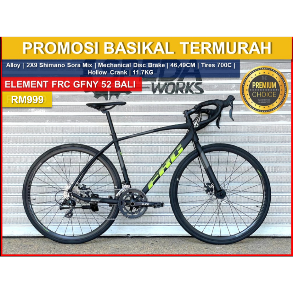 ROAD BIKE | ELEMENT FRC GFNY 52 BALI | Shopee Malaysia