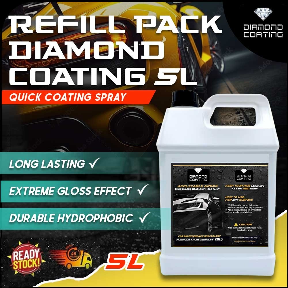 Diamond Coating【Quick Coating】Ceramic Car Coating Spray Automotive ...