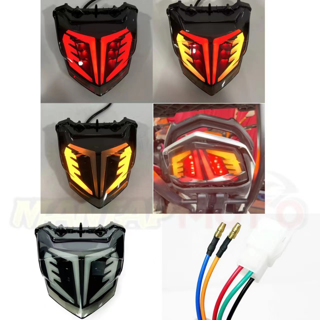 RS150 V1 LED TAIL LAMP VISS HONDA RS-150 RS150R LAMPU BELAKANG BRAKE ...