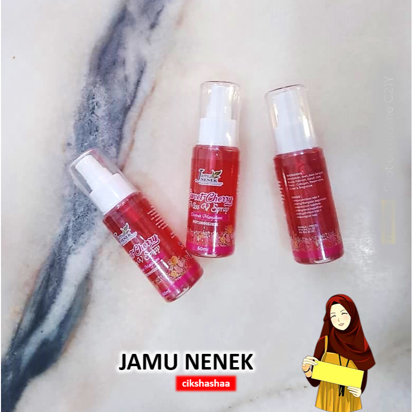 Jamu Nenek Miss V Spray 60 Ml ( Sweet Cherry ) | Shopee Malaysia