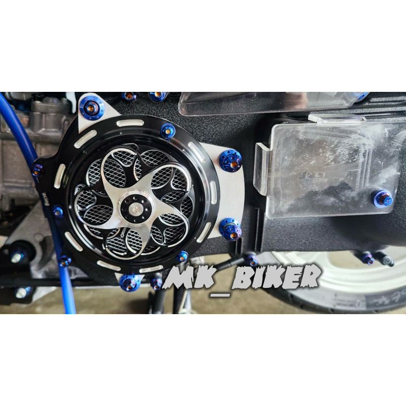 HYPERTECH CVT CNC SPINNER WITH ALUMINIUM COVER & NETTING FOR NVX V1 ...