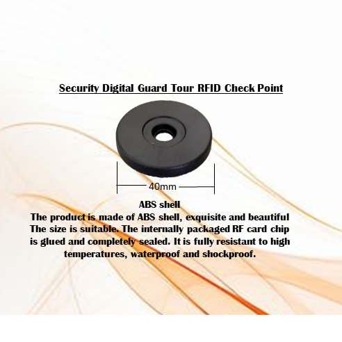 Security Digital Guard Tour 125Khz RFID Check Point Tag waterproof ...