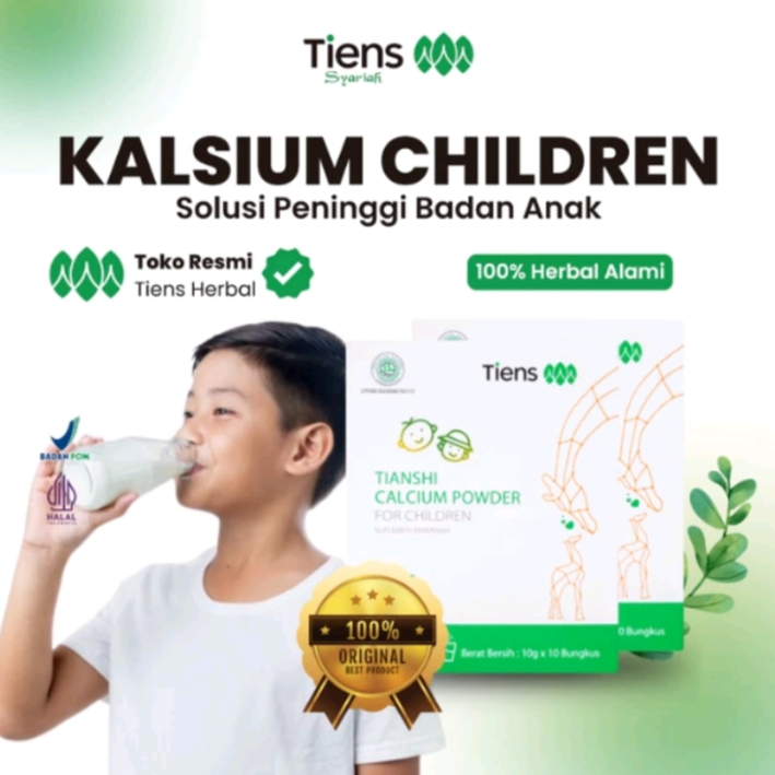 Ubat Tinggi Badan kanak kanak Susu Calcium For children & Zinc, Bantu ...