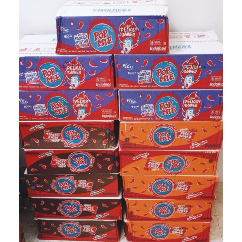 POP MI 🍜SEGERA/INSTAN PEDAS GLEDEK 🌶️& DOWER 🌶️🔥( HOT ITEM ) | Shopee ...